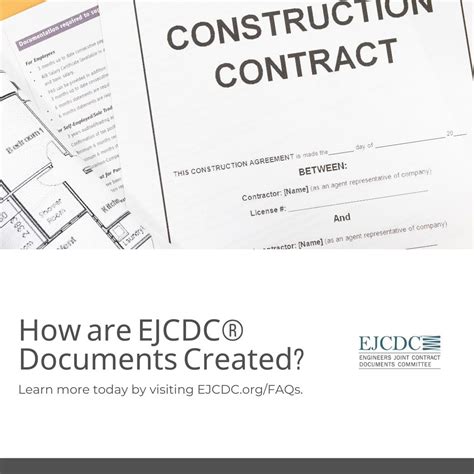Ejcdc Documents Why It Matters Ejcdc Posted On The Topic Linkedin