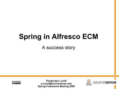 Spring In Alfresco Ecm Pdf Web Development Internet