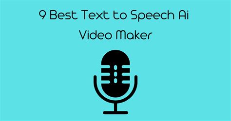 9 Best Text To Speech Ai Video Makers For Youtube In 2023 Ravai