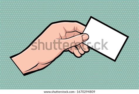 Hand Gesture Comic Book Pop Art Stock Vector Royalty Free 1670294809