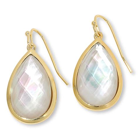 Connie Craig Carroll Jewelry Lucy Gem Doublet Drop Earrings Hsn