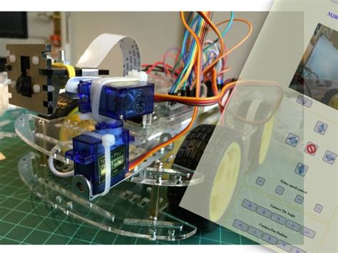 Iot Raspberry Pi Robot With Video Streamer And Pantilt