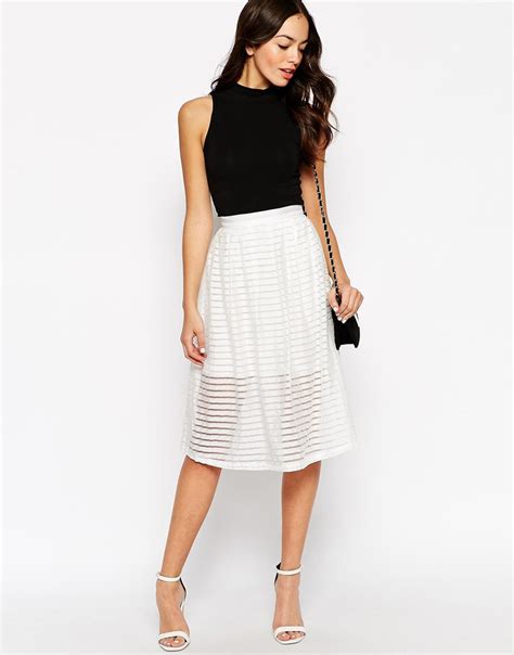 Sheer Skirt Dressed Up Girl