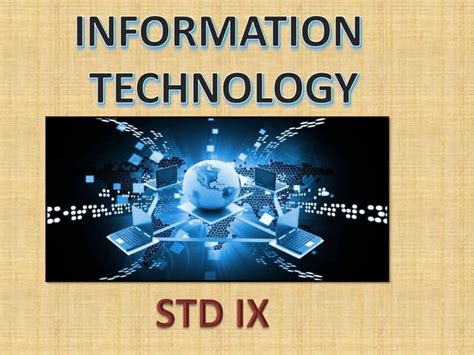 class 9 part b unit 1 itandites ppt pdf information services industry