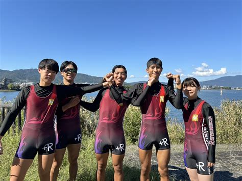 第65回全日本新人ローイング選手権 立命館大学体育会漕艇部