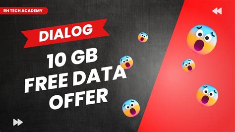 10 Gb Dialog Free Data Offer Dialog Data 2023 Sinhala Youtube