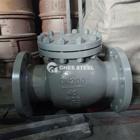 China Cast Steel Flanged Swing Check Valve Manufacturers Suppliers