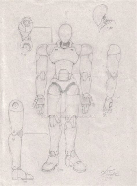 Anatomy Of A Robot By Marcdoom On Deviantart