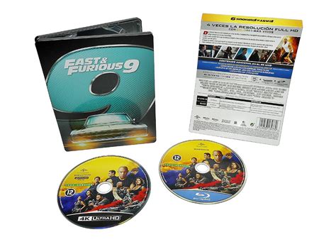 Fotografías Del Steelbook De Fast And Furious 9 En Uhd 4k Y Blu Ray