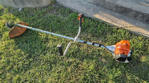 Pornire La Cald Motocoasa Stihl Fs Ramonaluca Youtube