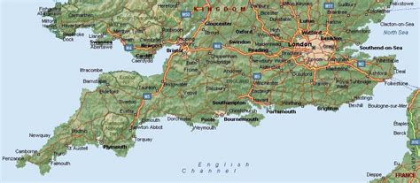 Maps Of Southern England South East England Map Awboz