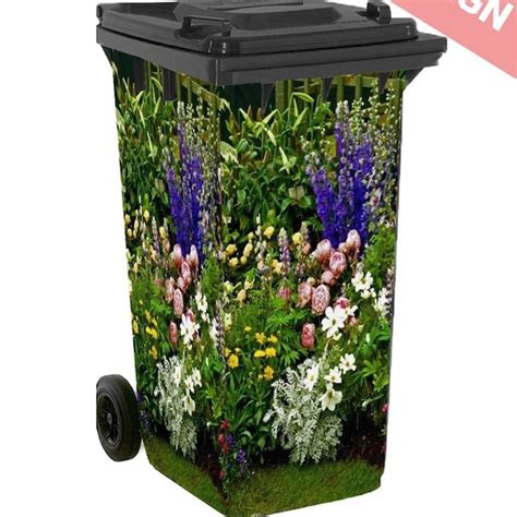 Plastic Wheelie Bin Storage Etsy Uk