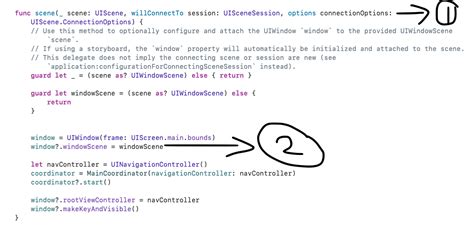 Ios Coordinator Is Nil And Not Navigating To The Next Screen On Button Click Stack Overflow