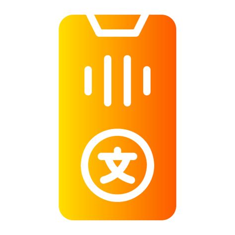 Translation Generic Flat Gradient Icon