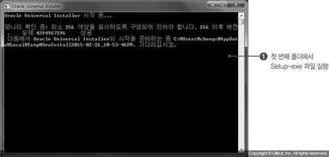 오라클 Sql과 Plsql을 다루는 기술 오라클 11g 설치