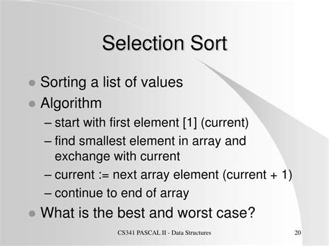ppt pascal ii data structures powerpoint presentation free
