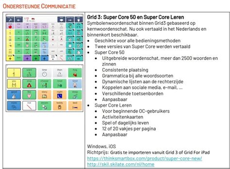 Smartbox Grid 3 Super Core 50 Super Core 30 En Super Core Leren Vaph