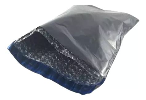 Envelope De Segurança Reciclado 19x25 Cinza C Bolha 50 Un MercadoLivre