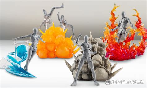 Put The Action In Action Figures With Explosive Effect Accessories