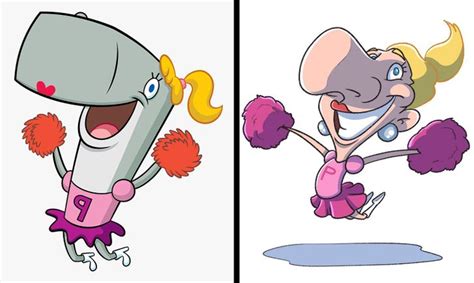 An Artist Imagines What Spongebob Characters Would Look Like If They