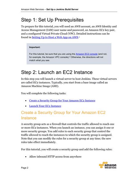 Aws Project Jenkins Build Server PDF