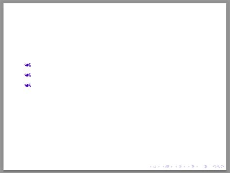 Set Charactersymbol From A Particular Font Instead Of Bullet In Beamer
