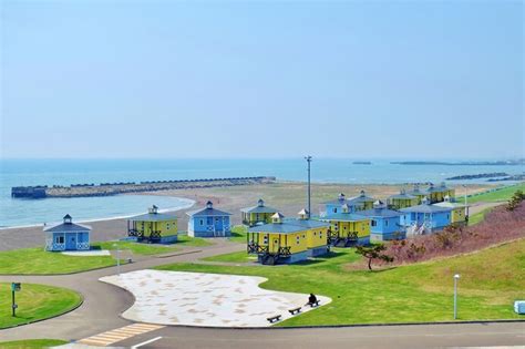 三石海浜公園オートキャンプ場道央のキャンプ場