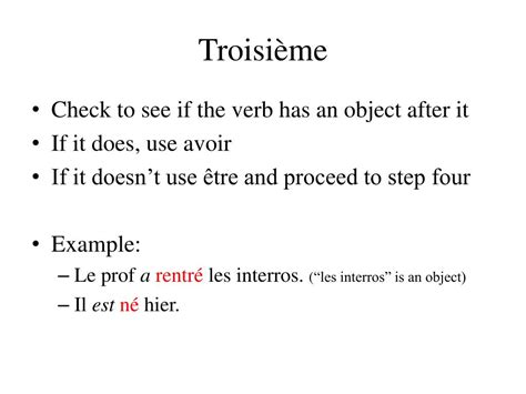 Ppt Passé Composé Avec Etre Ou Avoir Powerpoint Presentation Free