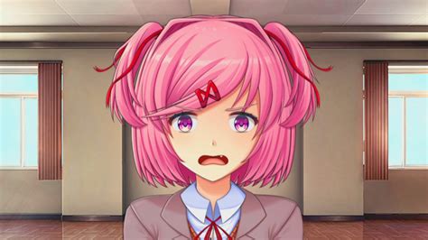 Natsuki Starts To Cry Just Natsuki Ddlc Mod Youtube