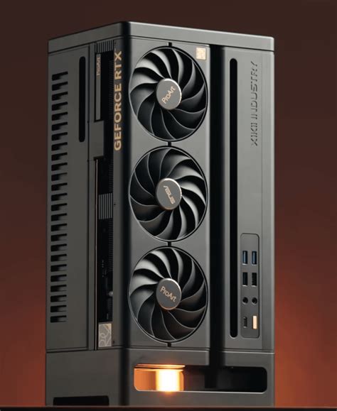 A 9 8l Case Built Around A Single Gpu Asus Proart 4070ti Even The