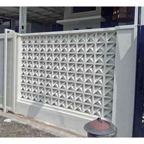 Jual Roster Beton Minimalis Kekinian Pagar Rumah Penyekat Ruangan