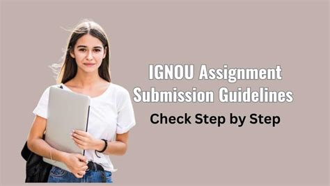 Ignou Assignment Submission Guidelines Check Step By Step