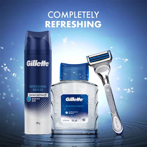 Buy Gillette After Shave Splash Refreshing Breeze Online