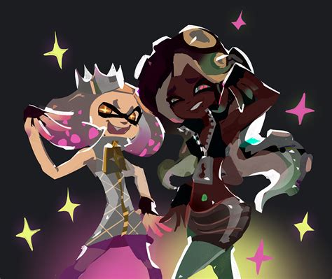 5 Best Pieces Of Splatoon 2 Pearl And Marina Fan Art Mrqoi