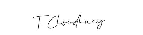91 T Chowdhury Name Signature Style Ideas Good Digital Signature