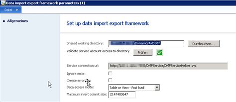 THOMAS WILKE S DYNAMICS AX D365fO BLOG Data Import Export Framework