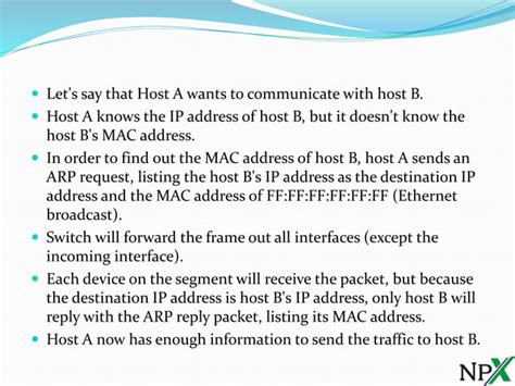 Address Resolution Protocol Arp Ppt