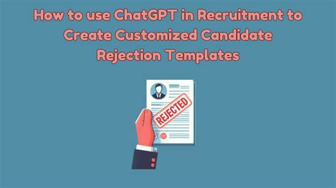 How To Use Chatgpt In Recruitment Creating Customized Candidate