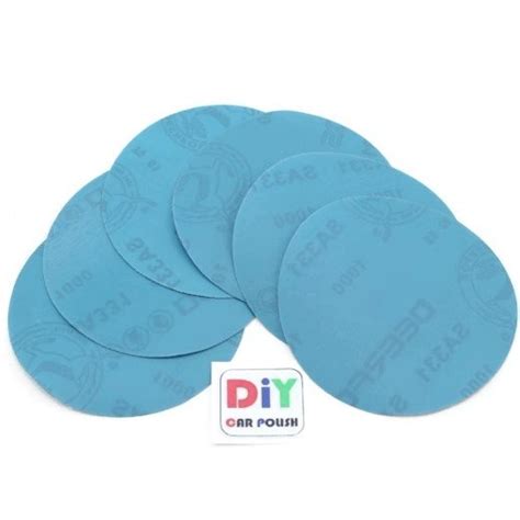 กระดาษทรายกลม 5 นิ้ว ชนิดฟิล์มหลังสักหลาด แพ็ค 6 ชิ้น ราคาพิเศษ Shopee Thailand