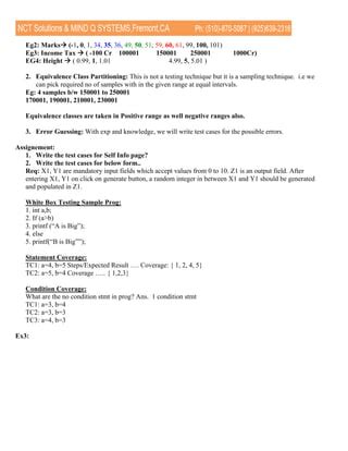 Test Process Important Concepts PDF