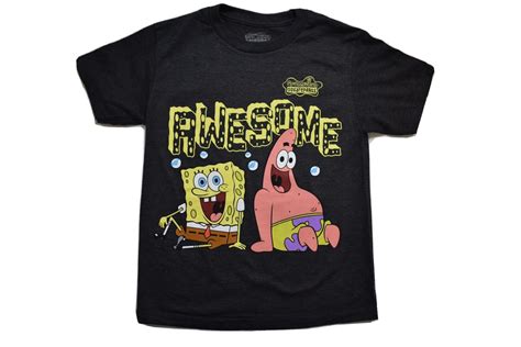Camisetas De Bob Esponja Y Patricio Tema Candente