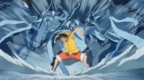 Best Anime Scene Luffy Using His Emperor Haki To Save Ace In One Piece
