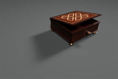 Jewelry Box 3d Model 6 Obj Max Fbx Tga Free3d