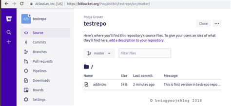 Learn Git And Bitbucket Using Commit Push Pull Branch And Repository Poojas Tech Central