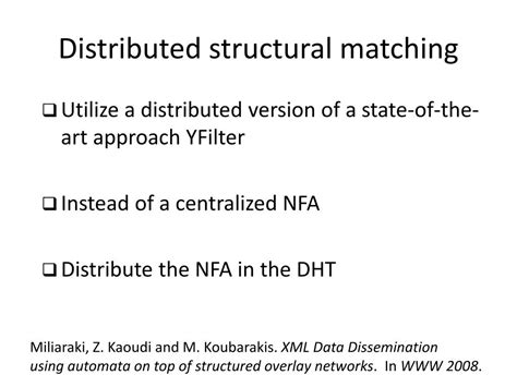 Ppt Distributed Structural And Value Xml Filtering Powerpoint