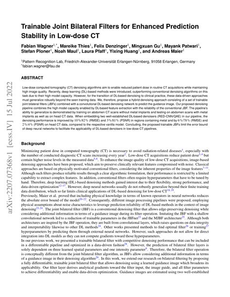 PDF Trainable Joint Bilateral Filters For Enhanced Prediction