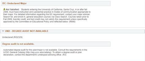 I Got Into Ucsc As Cs Major But My Advisement Report Says That I Am