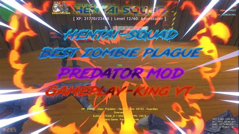 Counter Strike 1 6 Hentai Squad CoM Zombie Plague Predator Mod Gameplay King YT YouTube