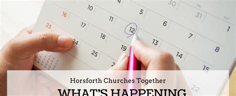 Our Activities Horsforth Churches Together