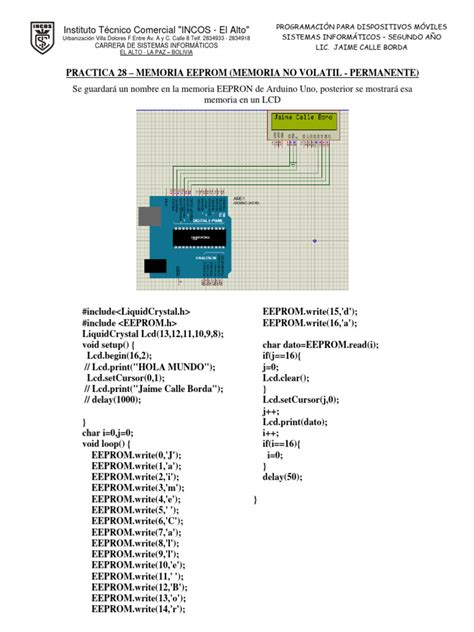 practica 28 memoria eeprom pdf ingeniería de software